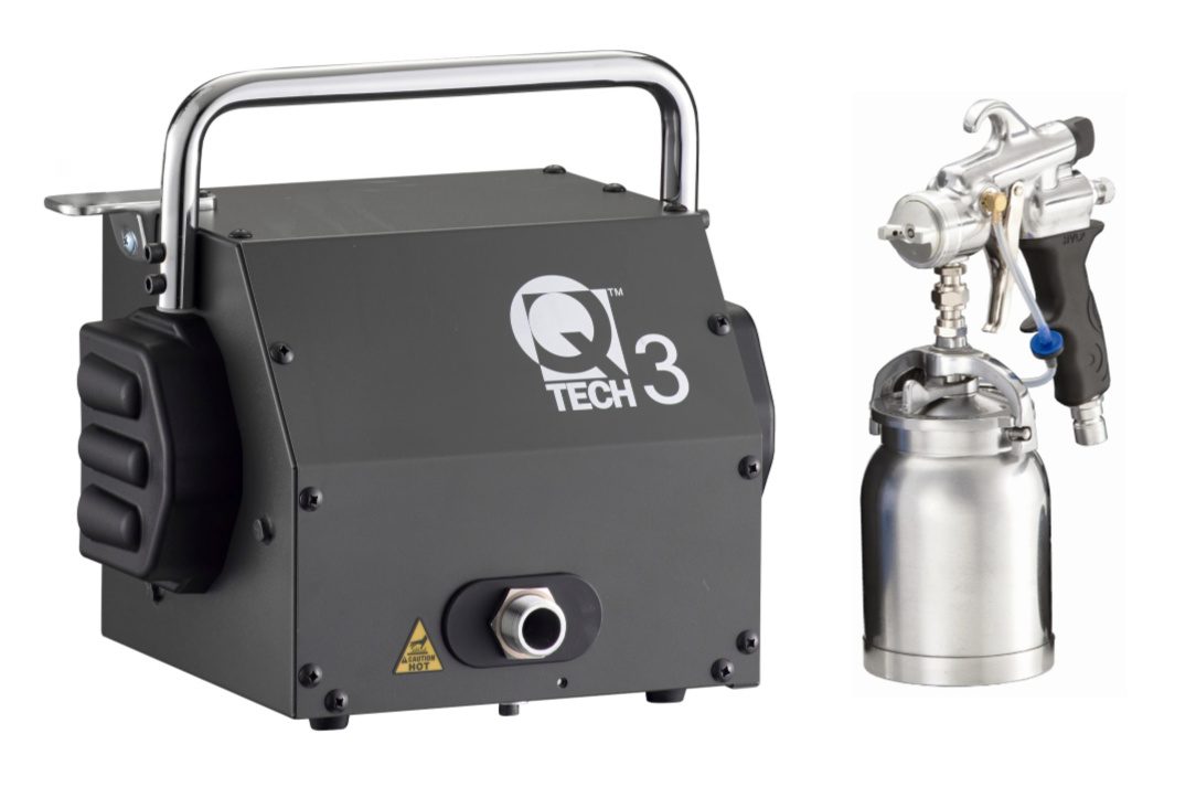 Q-Tech 3 Complete 3 Stage Turbine HVLP Spray System - Apollo HVLP ...